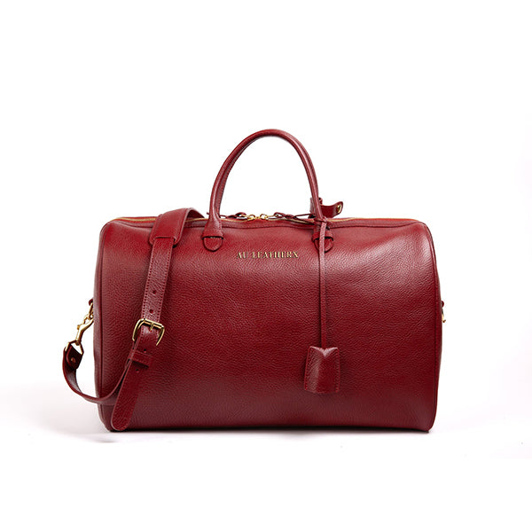 Executive Edge Red Weekender Bag