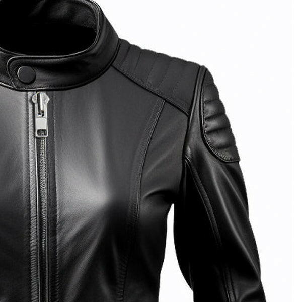 Women's Stylish Black Leather Jacket - AU LeatherX